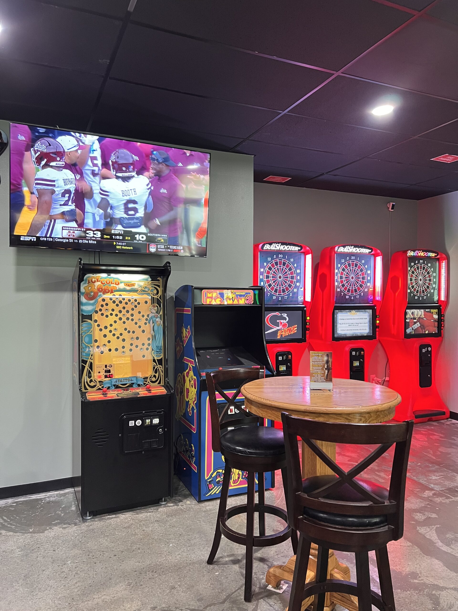 Sip, Play, Repeat! Classic arcade serving beer and wine - T&T Trinity ...