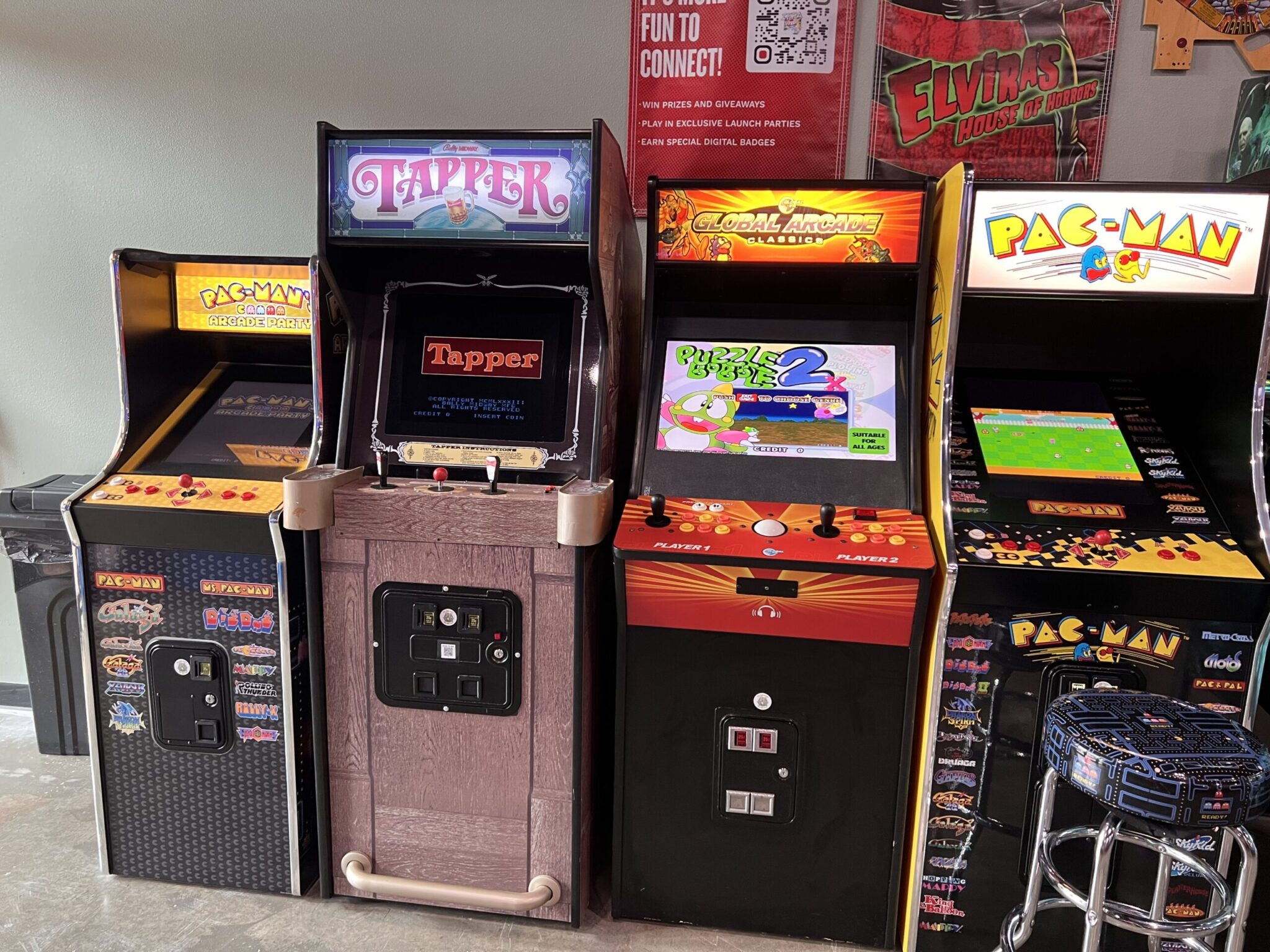 Sip, Play, Repeat! Classic arcade serving beer and wine - T&T Trinity ...