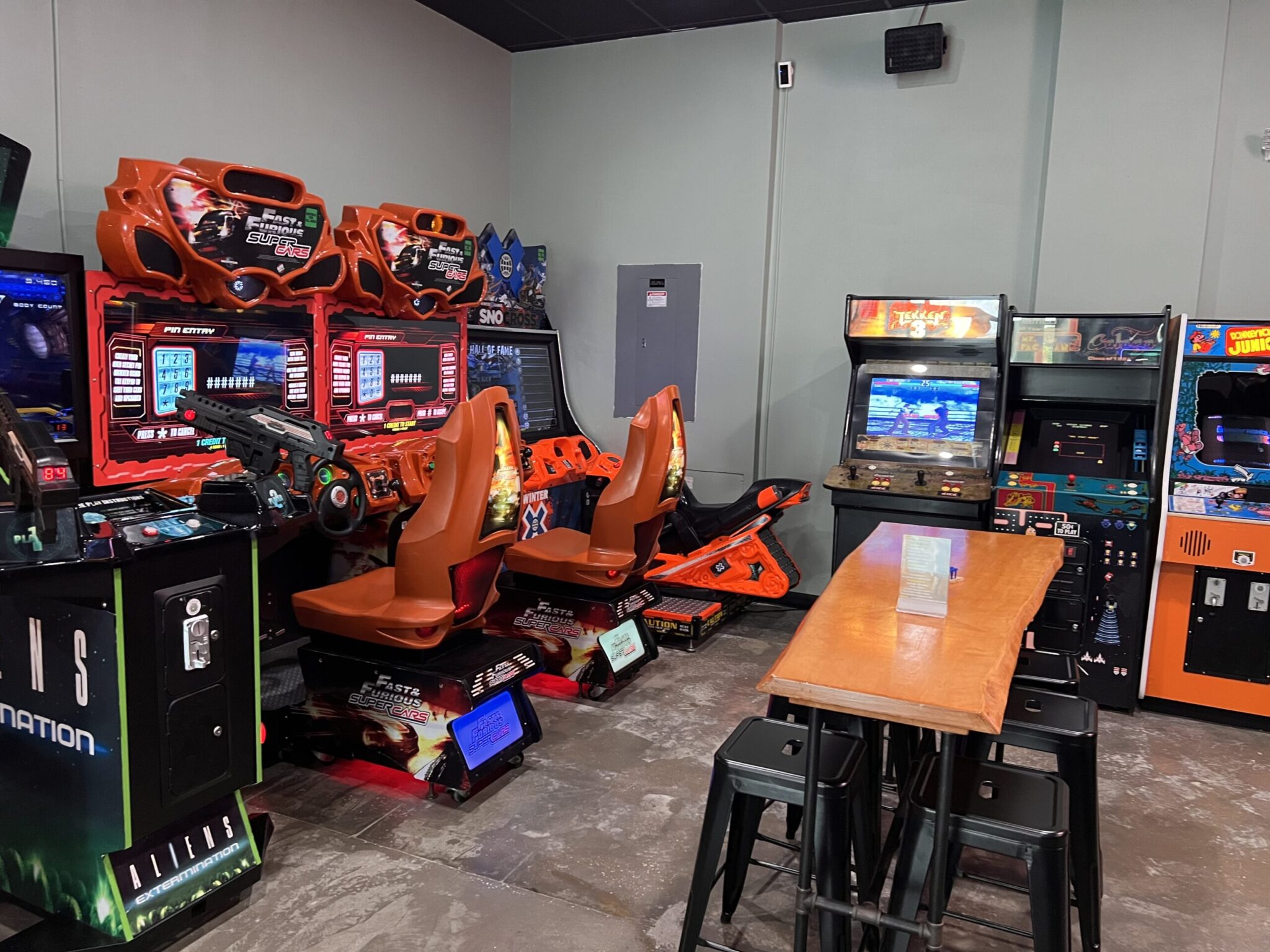 Sip, Play, Repeat! Classic arcade serving beer and wine - T&T Trinity ...